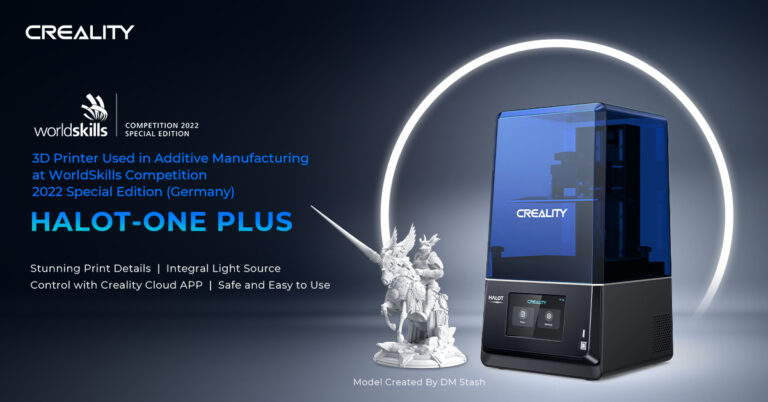 Creality HALOT-ONE PLUS Helps WorldSkills 2022 Competitors to Victory