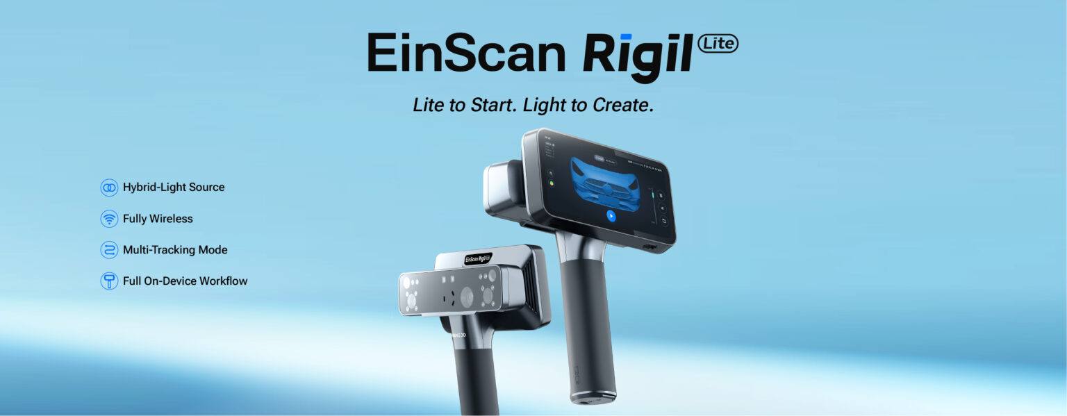 SHINING 3D Launches EinScan Rigil Lite: A More Accessible All-in-One 3D ...