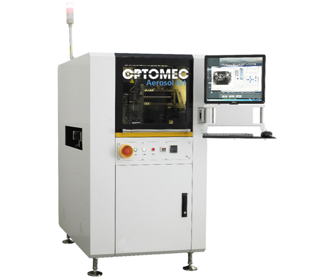 Optomec Reveals Aerosol Jet HD High Resolution Electronics Printer - 3D ...