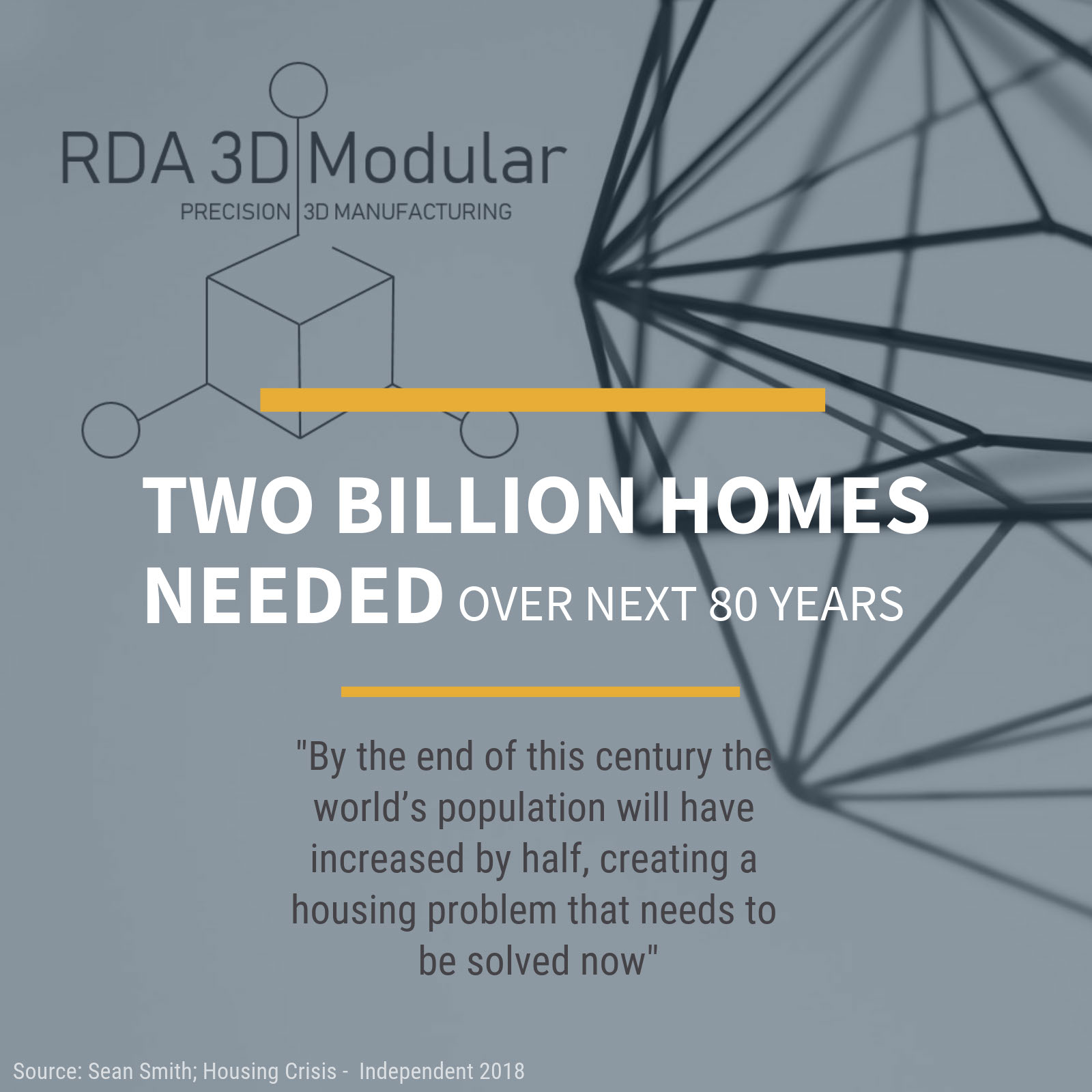 RDA Modular: Addressing Housing Crises With 3D Injection - 3D Printing