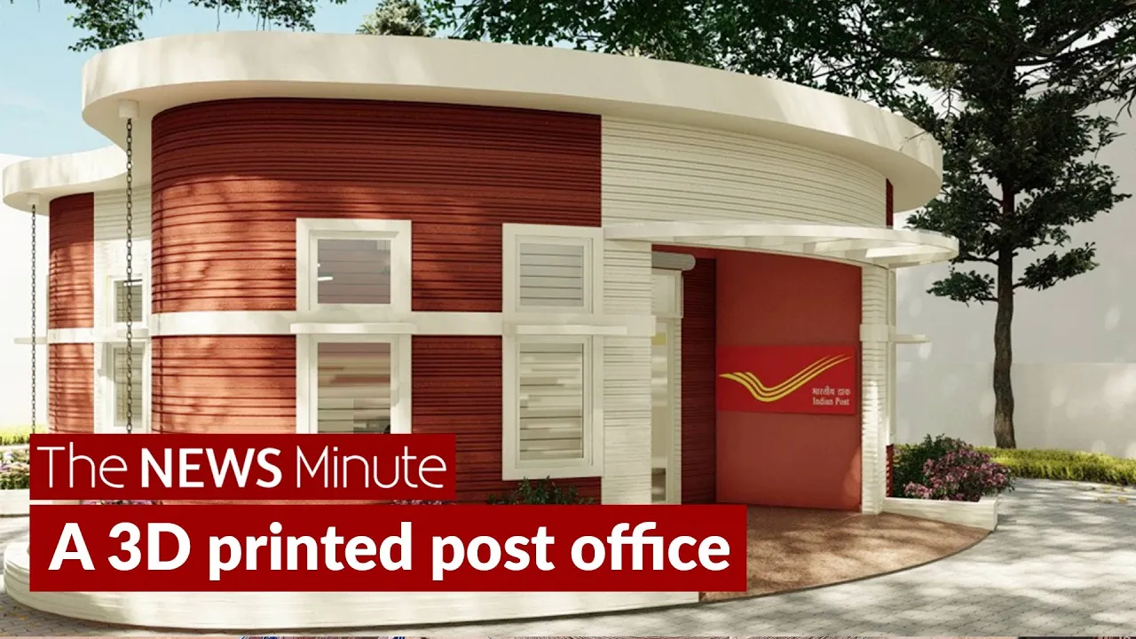 India’s First 3D Printed Post Office - 3D Printing