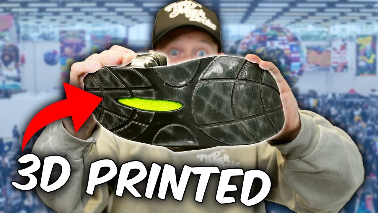 This Dude 3D printed Shoes from TPU and Wore Them To SneakerCon Philly ...