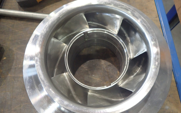 Impeller Gets Laser-clad Facelift - 3D Printing