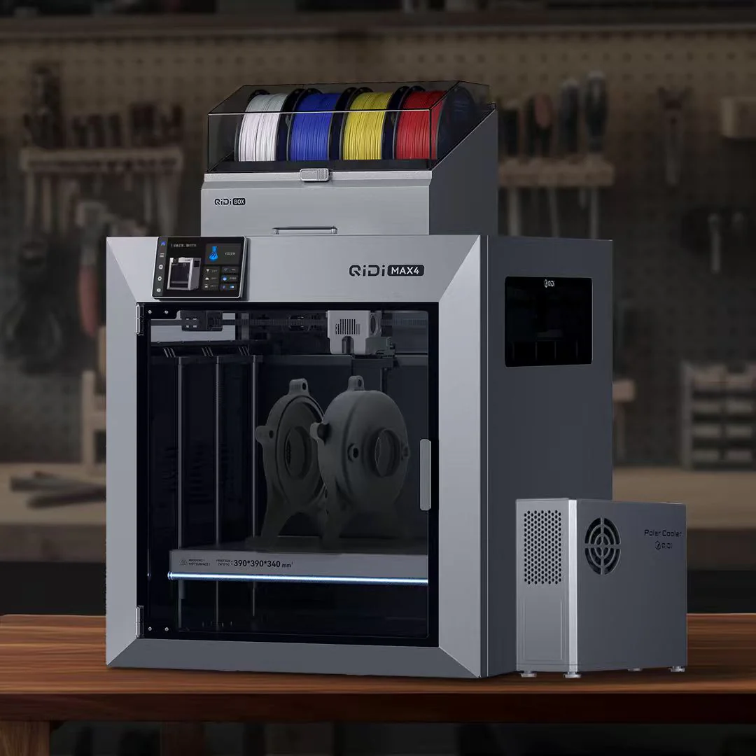 QIDI Max4 Large-Format 3D Printer Debuts at Formnext 2025 - 3D Printing