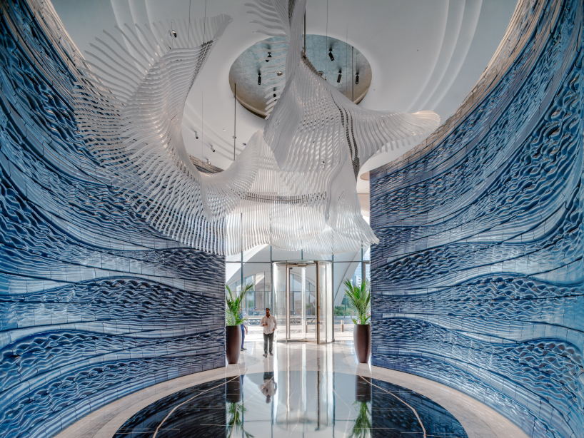 Studio RAP Installs Large-Scale 3D Printed Ceramic Walls at Dubai Hotel ...
