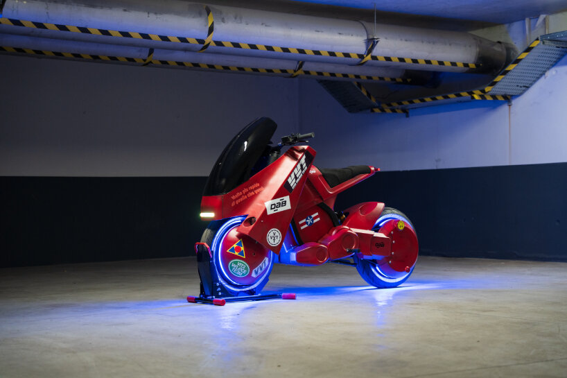 3D Printed Electric Motorcycle by DAB Motors Inspired by Akira's Iconic ...