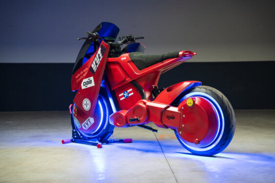 3D Printed Electric Motorcycle by DAB Motors Inspired by Akira's Iconic ...