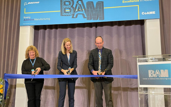 Boeing Celebrates Belated Opening of AM Center - 3D Printing