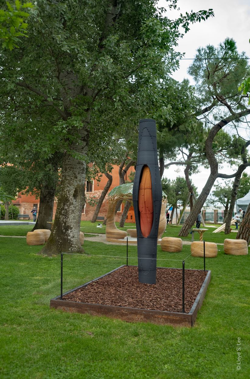 3D Printed Modular Column "Duality of Skin and Core" Featured at Venice ...