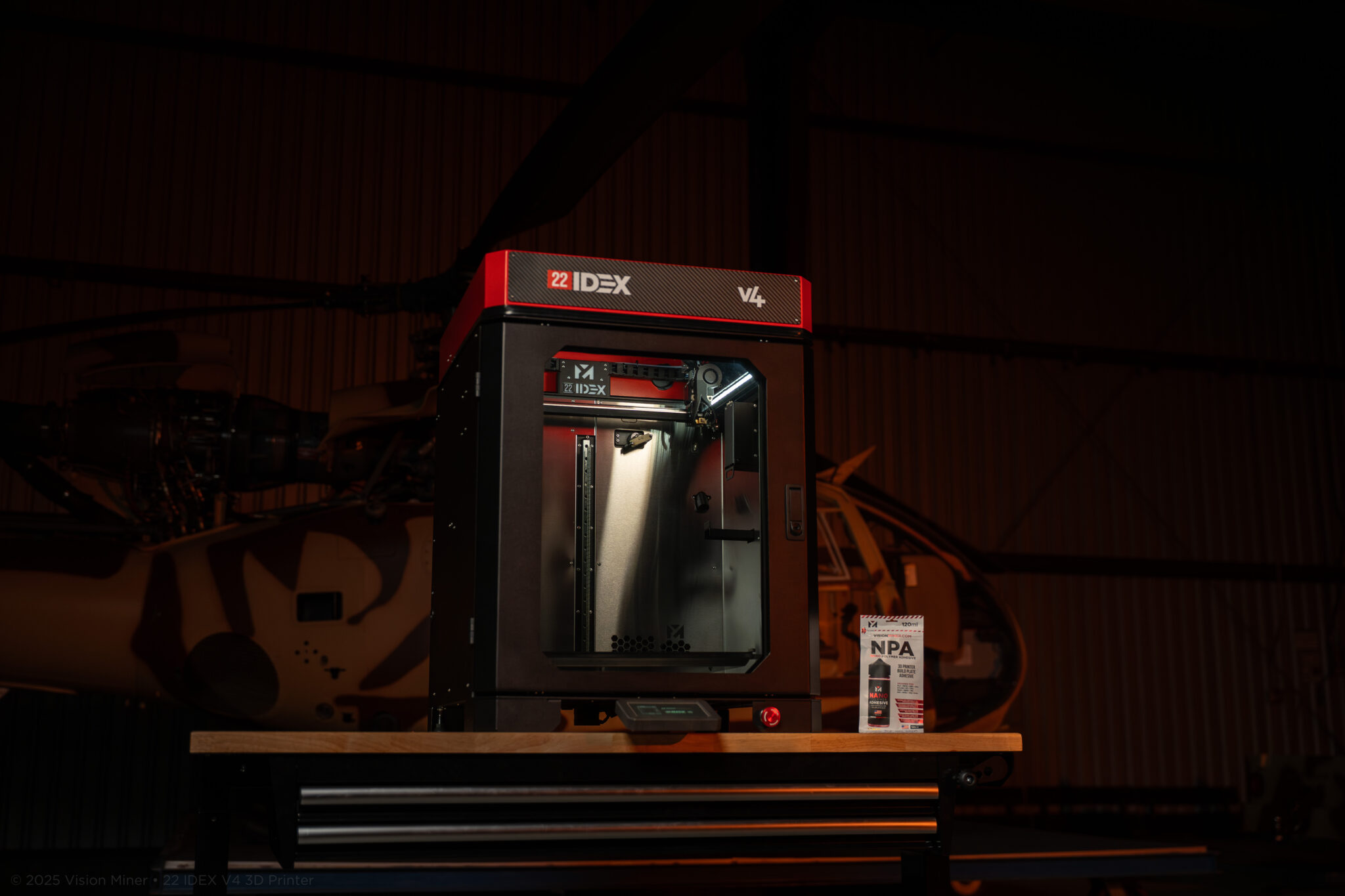 Vision Miner Launches the 22 IDEX v4 Industrial 3D Printer for High ...