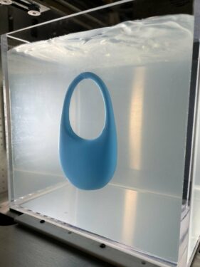 Coperni Unveils Ariel Swipe Bag Made from Liquid 3D Printed Silicone ...