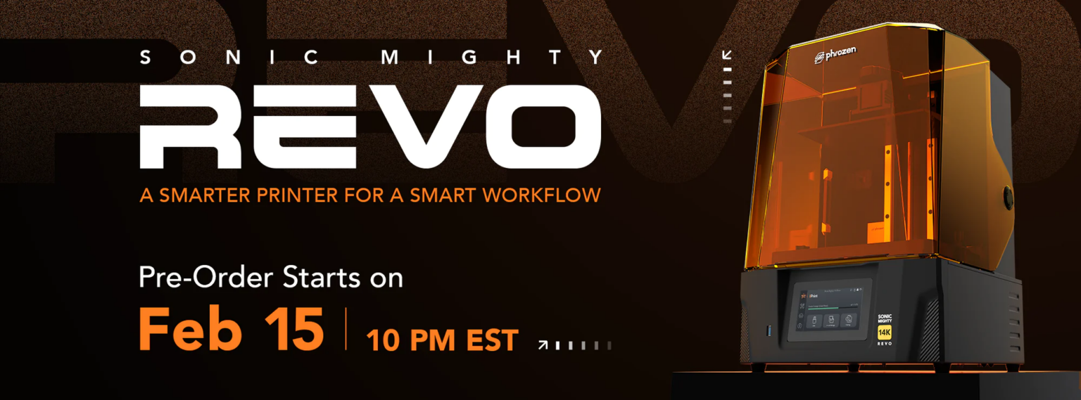 Phrozen Unveils Arco FDM Machine and Revo 12K Resin Printer - 3D Printing