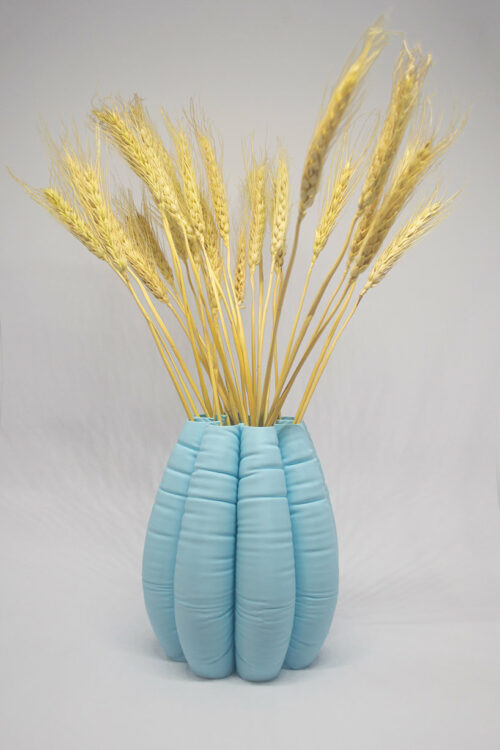 Designer 3D Prints Vases With an Inflatable Aesthetic - 3D Printing