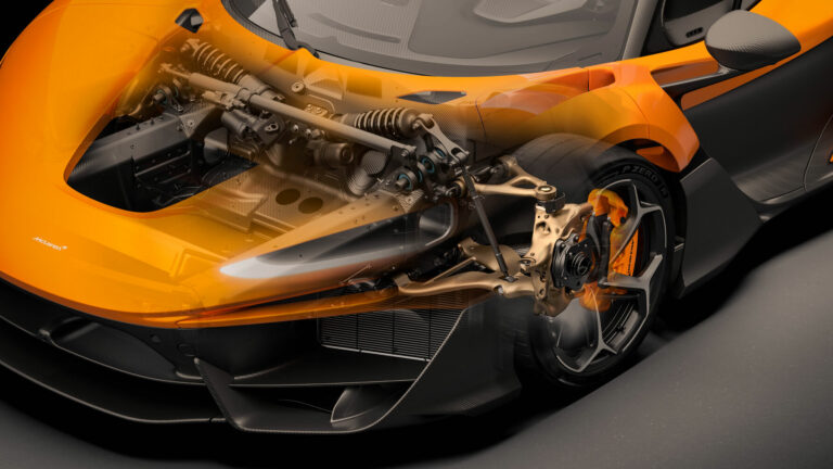 McLaren W1 Showcases 3D Printed Suspension Developed by Divergent - 3D ...