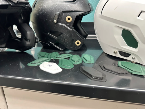 Michigan State Engineers 3D Printed Helmet Inserts to Help Quarterbacks ...