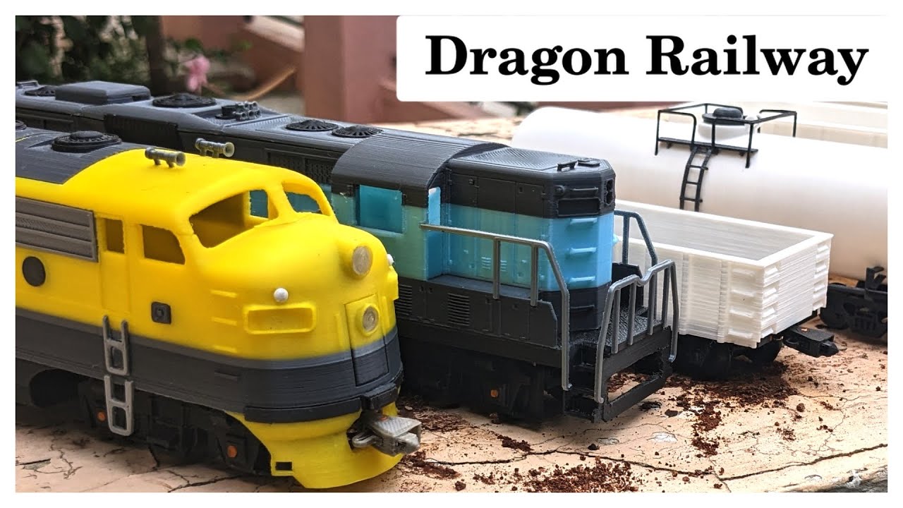 Open Source 3D Printed Railway by Rambros - 3D Printing