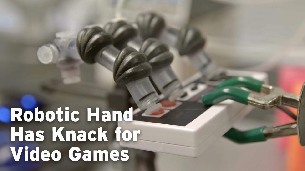 A Robot Plays Super Mario - and Wins - 3D Printing