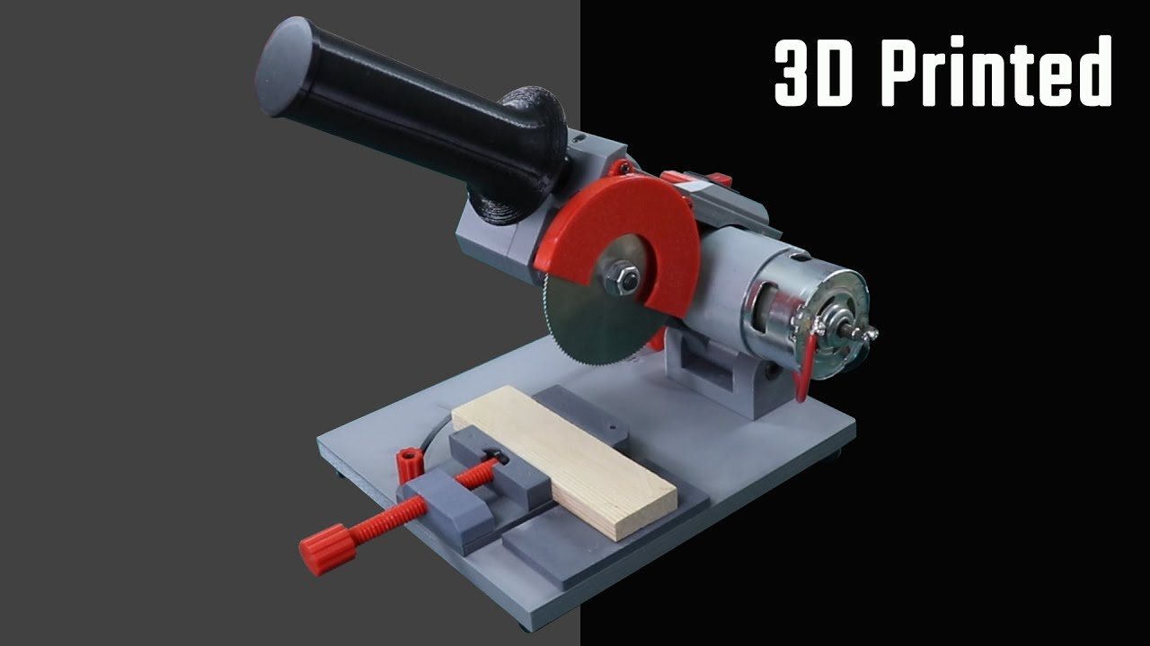 How to Make a Mini Saw ( Parts List and STL Files Included ) - 3D Printing