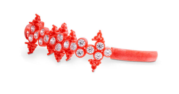 New Strong Red Wax Material Enables Complex Jewelry Casting