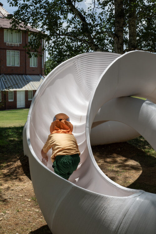 Mobius Strip-Inspired 3D-Printed Playground Slide Opens in Japan - 3D ...